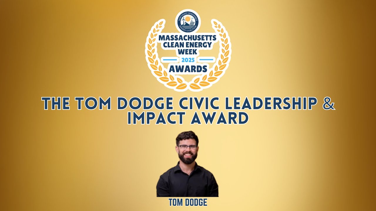 MCEW Awards Gala 2025 | The Tom Dodge Civic Leadership & Impact Award