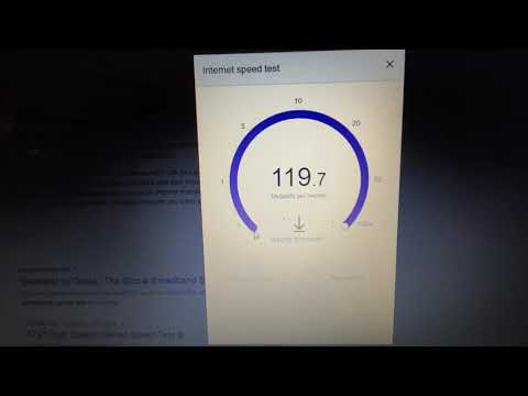 spectrum internet speed test