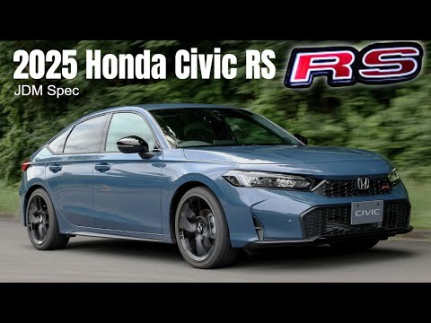 2025 Honda Civic RS JDM Spec With Manual Transmission