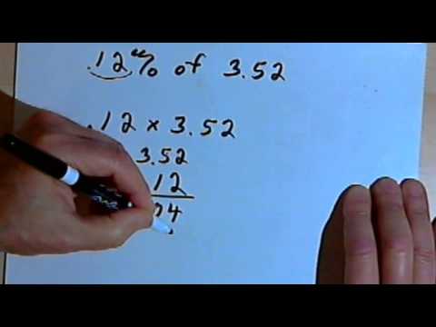 Finding the Percent of a Number 127-4.17