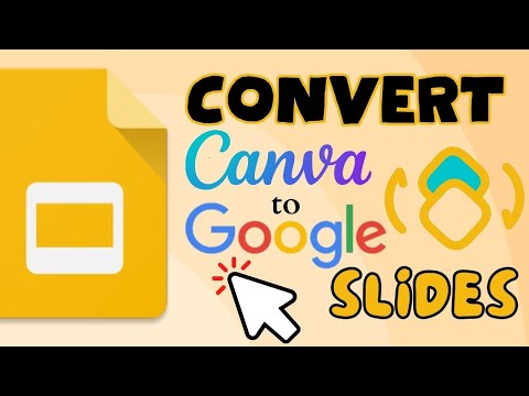 How to Convert Canva to Google Slides (Download as PPTX)