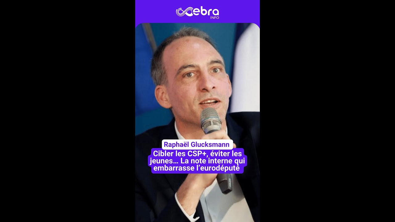 La note interne qui embarrasse Raphaël Glucksmann