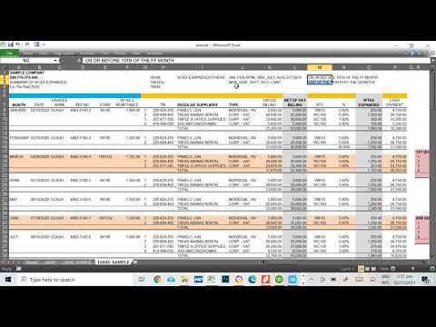 2020 Annual BIR Compliance - Detailed Tutorial 1604E and QAP