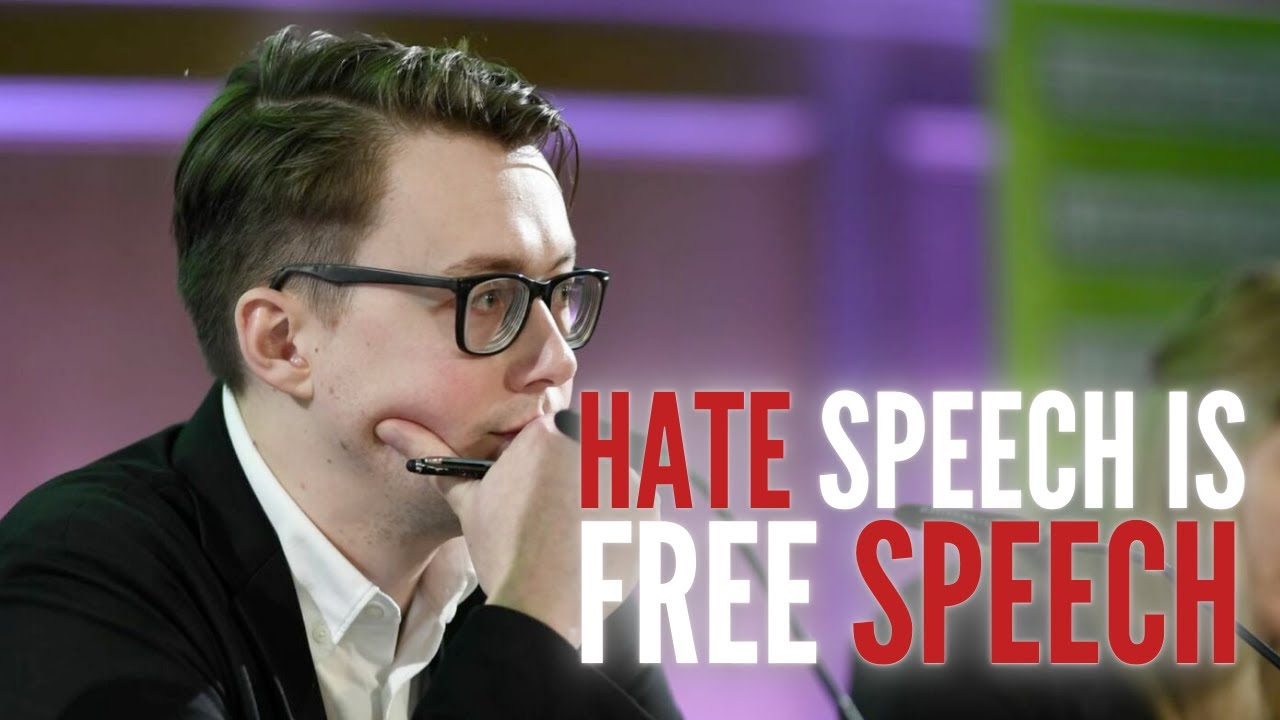 Hate speech is free speech