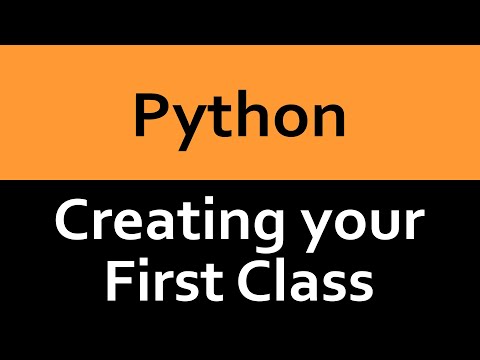 Building your first Python Class - Access 2 Learn