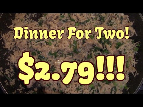 Nutritious $2 79 Meal For Two!
