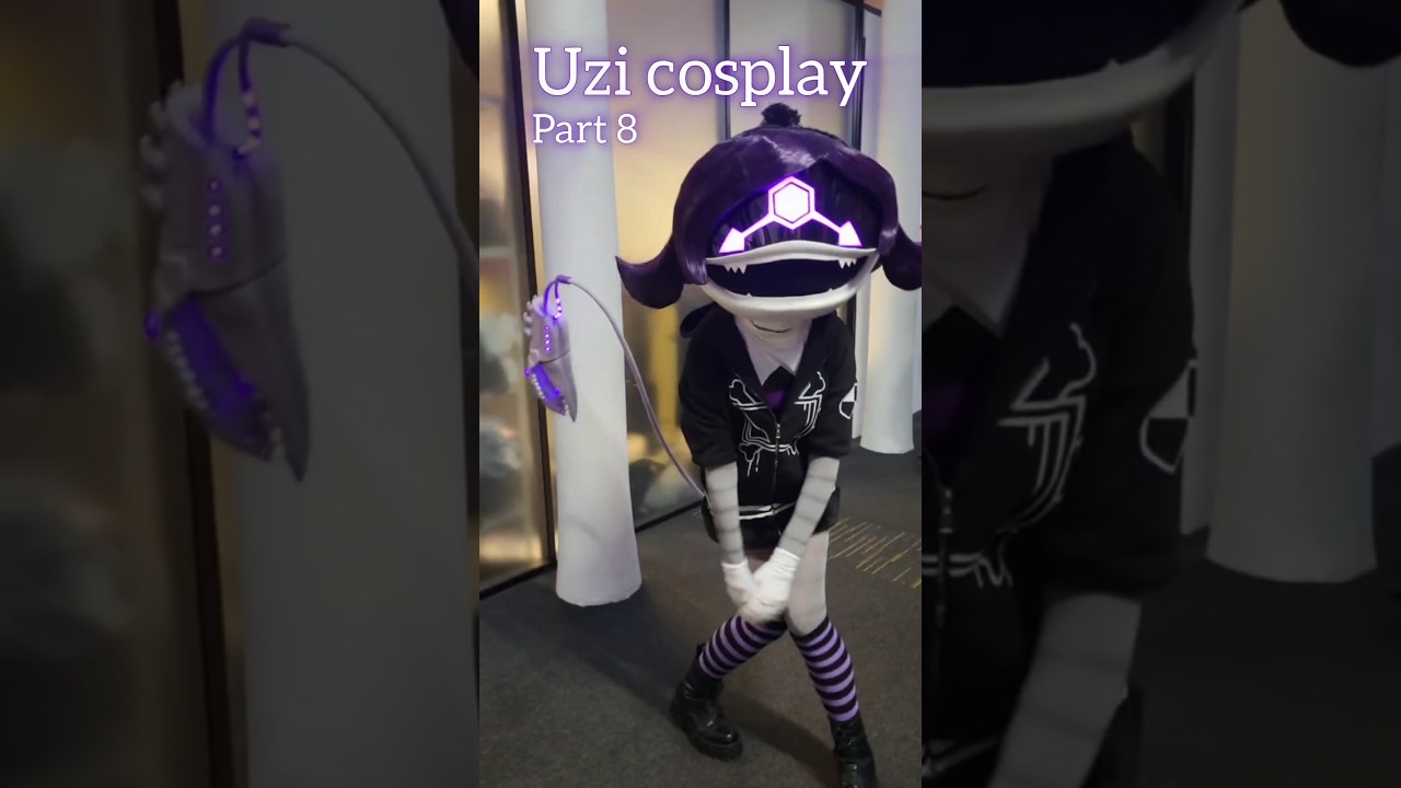 Uzi cosplay // Part 8 #cosplay #uzidoorman #murderdrones
