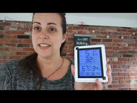 Review of AUING Hygrometer Indoor Outdoor Thermometer Wireless Temperature Gauge Meter