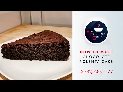 How to make Chocolate Polenta Cake | Flourless Gluten-Free Cake Recipe