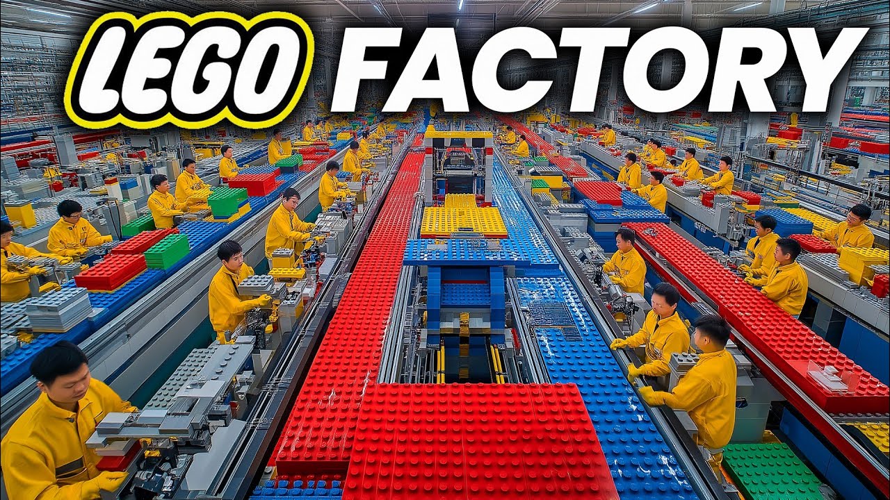 How LEGO Bricks are made in Factory!