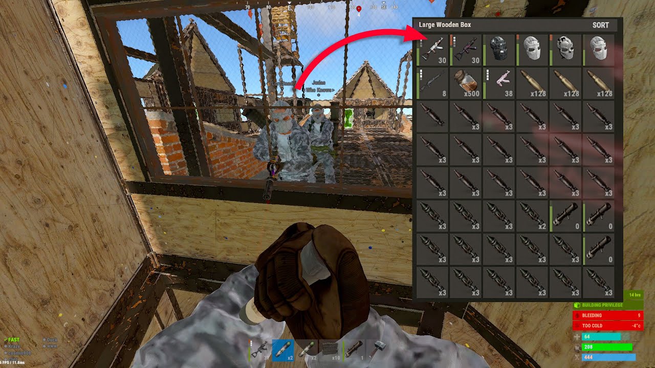 fastest solo offline raid defense in RUST