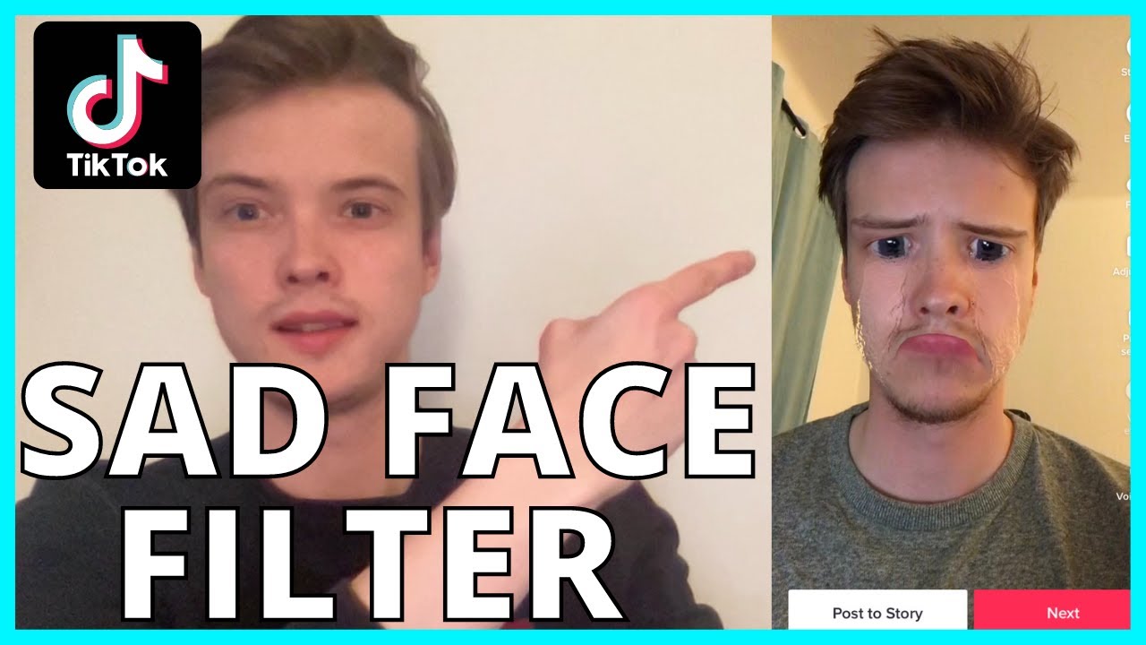 How To Do The Sad Face Filter On TikTok | Crying Filter TikTok (EASY 2022)
