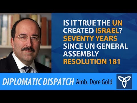 Stimmt es, dass die UNO Israel schuf? Siebzig Jahre nach der Resolution ...