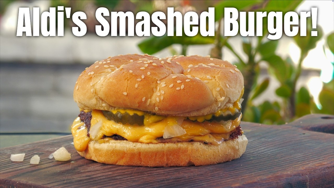Aldi's Smashed Burger: A New Contender in the Frozen Burger Aisle ...