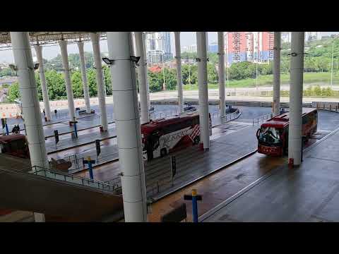 Malaysian bus station, Arrival TBS