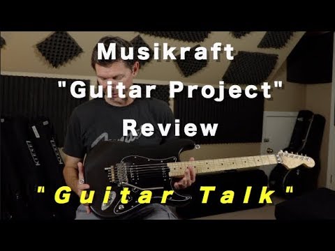 Musikraft Custom Built Guitar "Black" | Reverb