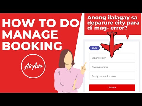 How To Do Manage Booking l Airasia 2021