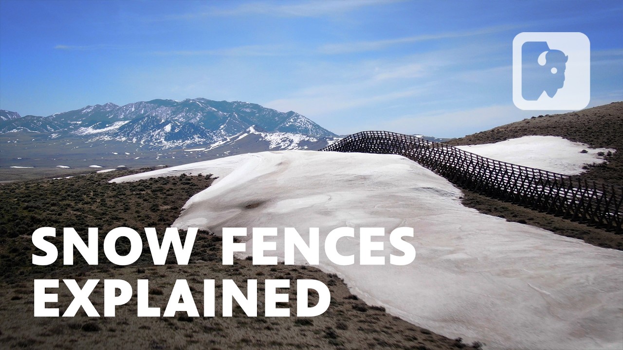 The Science and Strategy Behind Wyoming’s Snow Fences