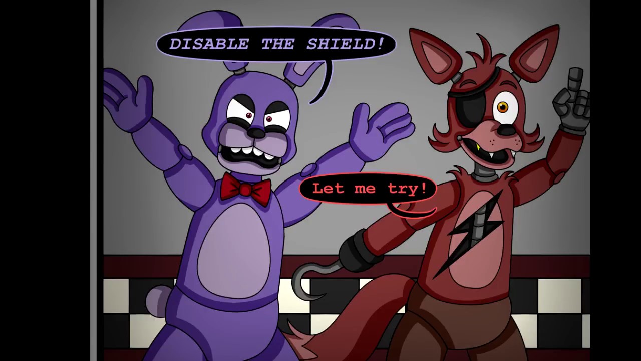 disable the shiled [fnaf comic dub] comic by by Magainita