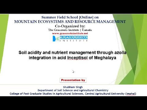 8.3 | 7 | Mr. Shubham Singh | Interactive Effect of Lime, Biochar and FYM on Soil Acidity Indices