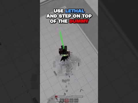 how to make the dummy fly in tsb #roblox #tsb #gegr