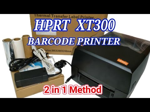 Barcode Printer - HGRT HT 300 Barcode Printers, Max. Print Width: 4 ...