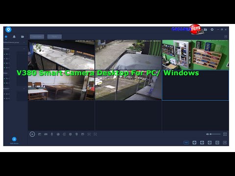 Install V380 Smart Camera application for windows 10 desktop