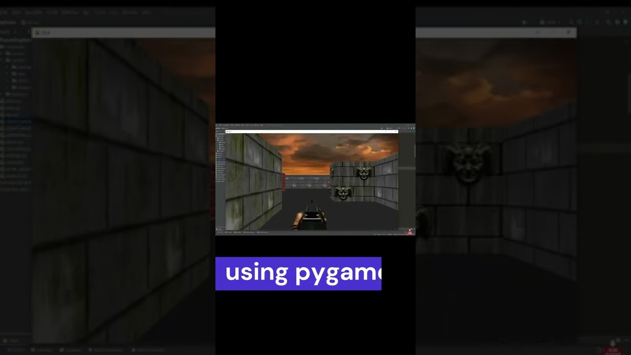 Python GamesCreating a DOOM-style 3D Game in Python from Scratch. Pygame Tutorial