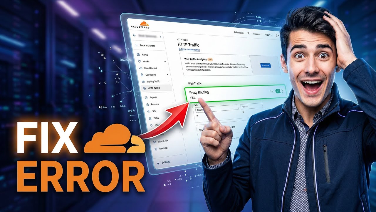 How to solve Cloudflare error (Easiest Way)(2026 Guide)