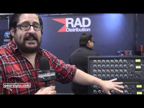 NAMM 2016: Heritage Audio MCM20.4, 20 channel mixer with the addition ...