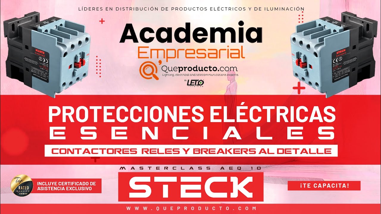 AEQ 10 - Protecciones Eléctricas Esenciales: Contractores, reles y breakers al detalle