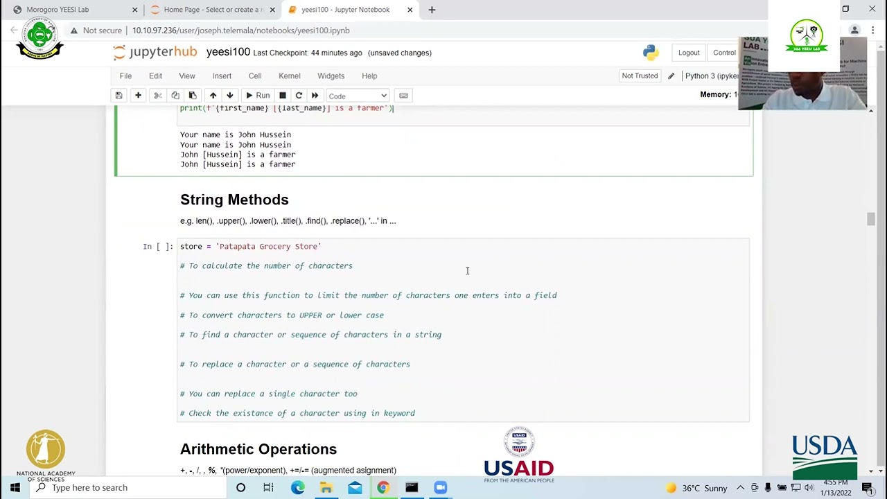 YEESI100: Problem-solving and Program Design with Python - 4
