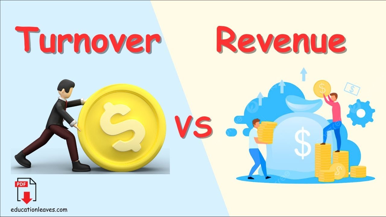 Turnover vs Revenue | Difference between Revenue and Turnover #turnover #revenue