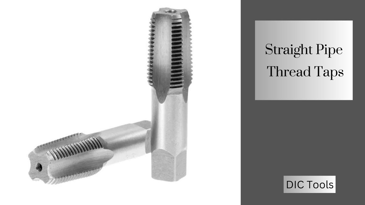 Straight Pipe Thread Taps | DIC Tools | Dedicated Impex Co.