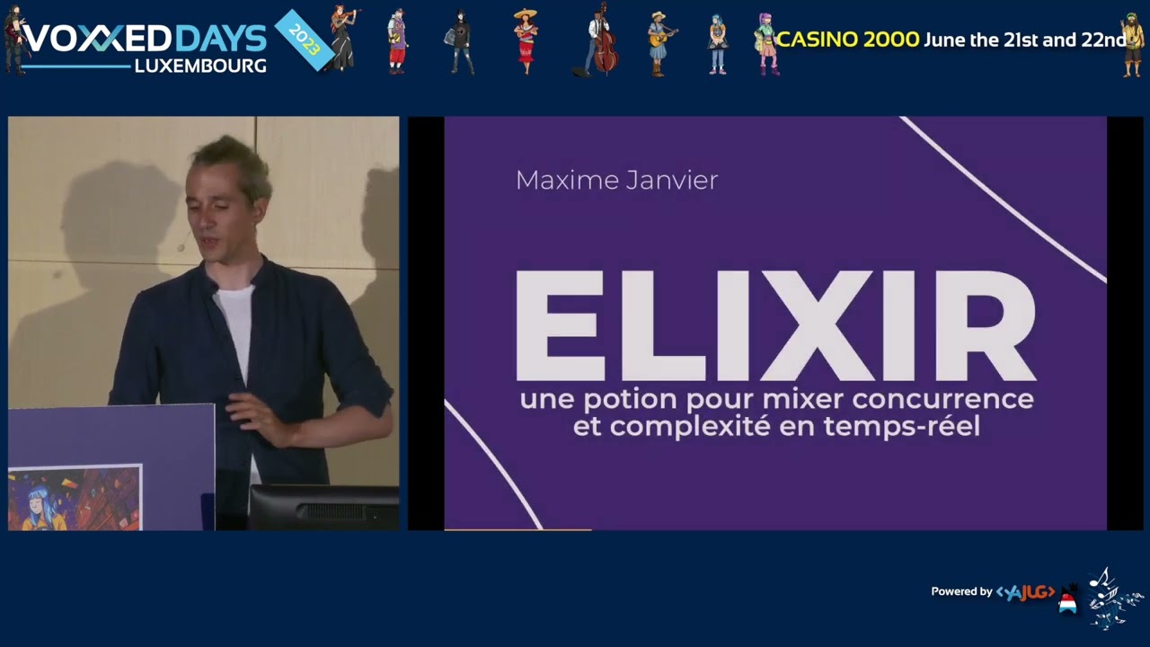 Elixir: a potion to mix complexity and concurrency in real-time (Maxime JANVIER)