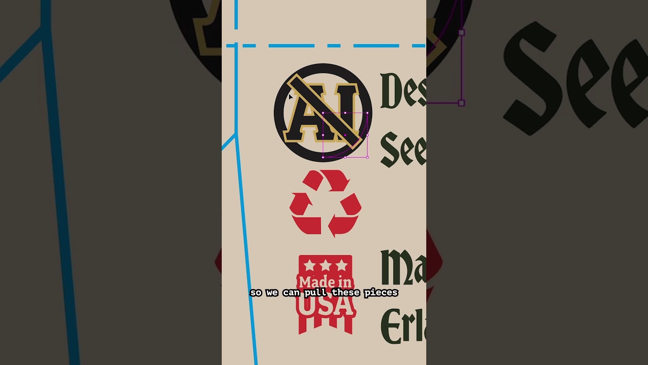 Would an anti-AI label impact your interest in an item? + Quick icon tutorial! #adobeillustrator