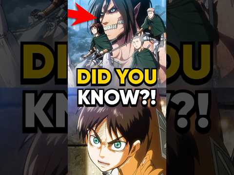 Attack on Titan Was Nearly Different..