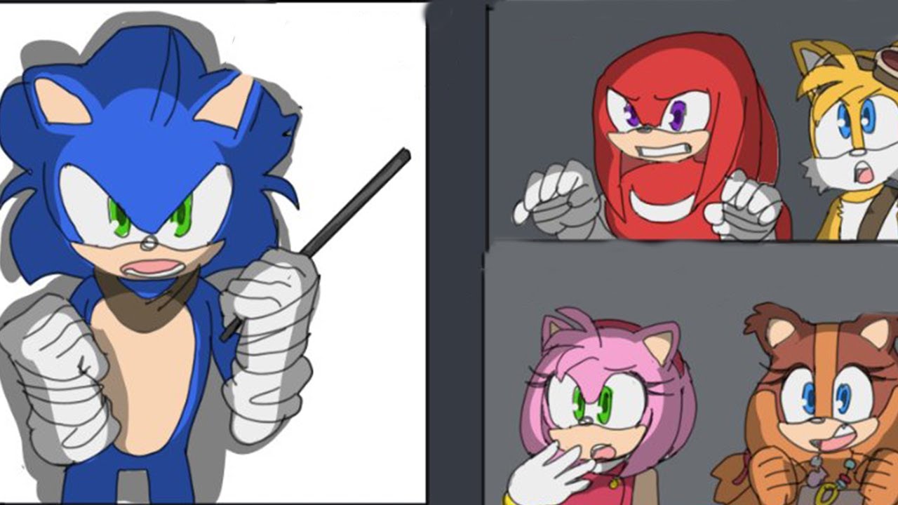 Sonic Ultimate Phobia | Sonic Comic Dub | Sky Comic