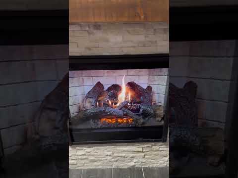 This is one of the most realistic electric fireplaces on the market! #electric #fireplace