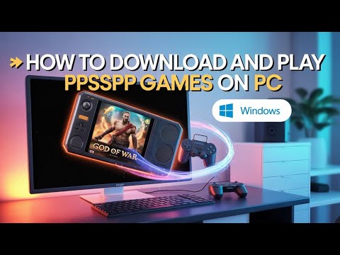 HOW TO DOWNLOAD AND PLAY PPSSPP GAMES ON PC