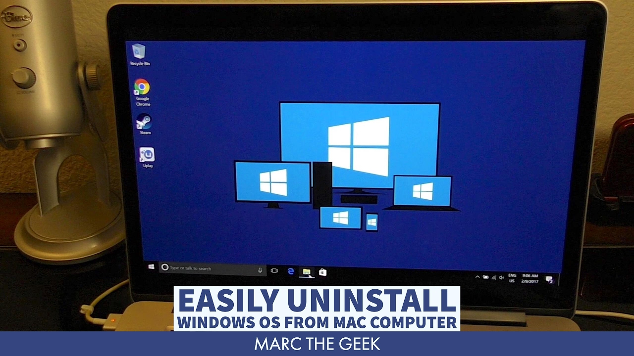 Easily Uninstall Windows OS From Mac Computer