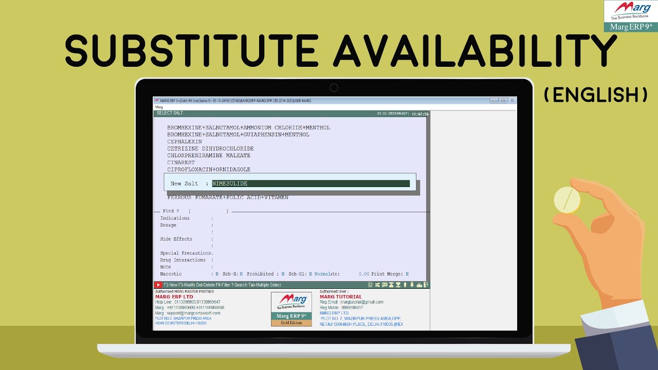 Substitute Availability [English]