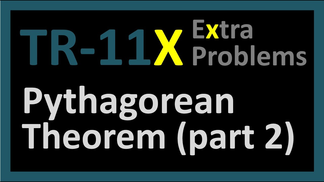 TR 11X: Distance Between Points in a Plane (Trigonometry series by Dennis F. Davis)