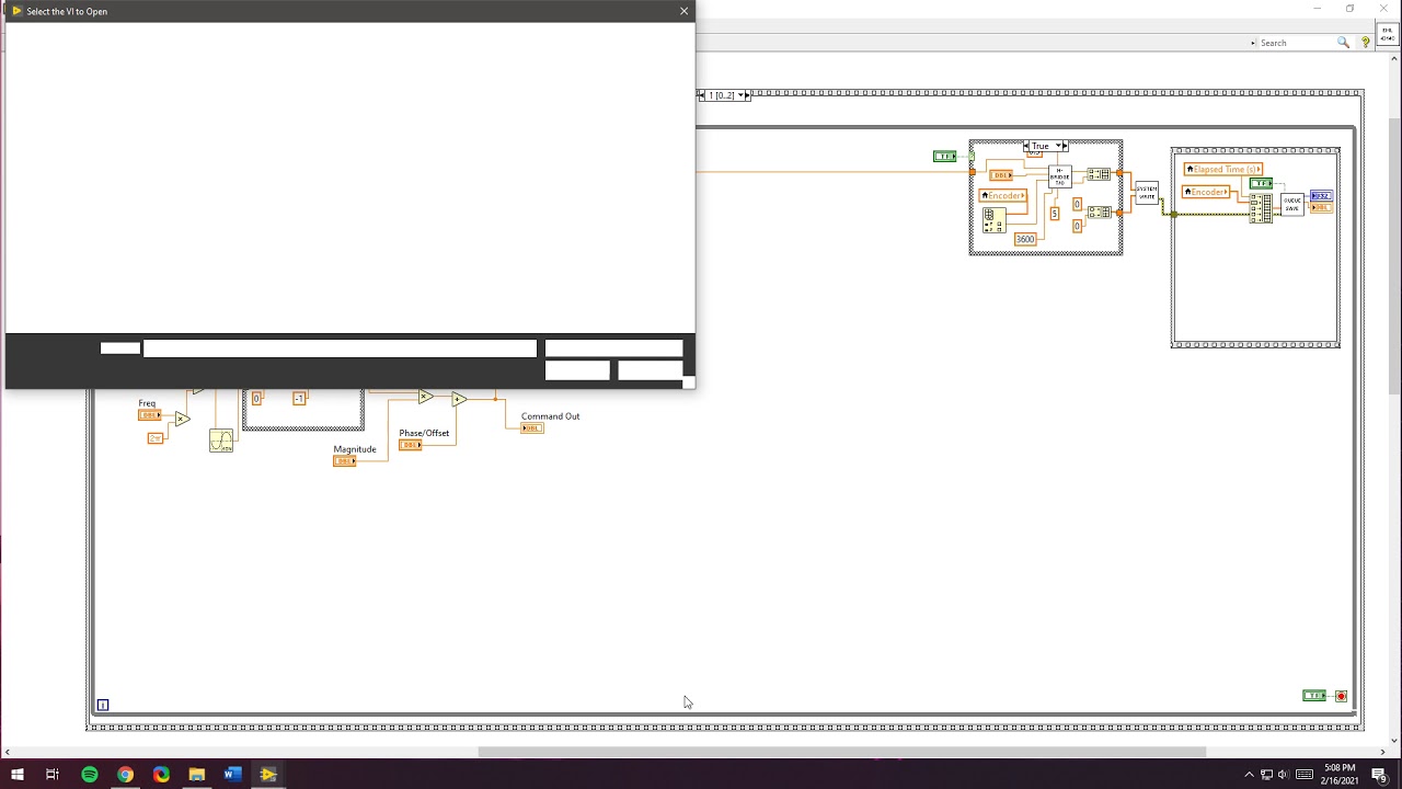 Lab 2 VI Instructions