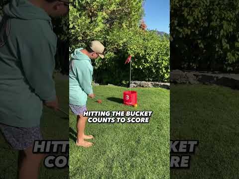 How to play bucketgolf backyard golf for those new players.