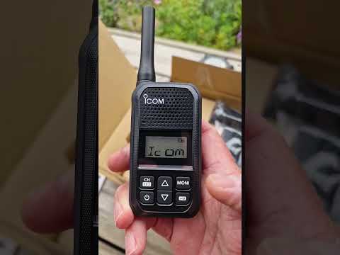New Icom U20SR PMR446 radios in the house for testing! #pmr446 #radio