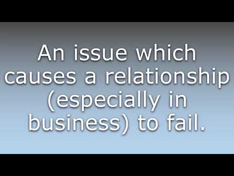 What does Deal breaker mean?