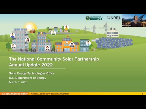 National Community Solar Partnership (NCSP) Annual Update Webinar