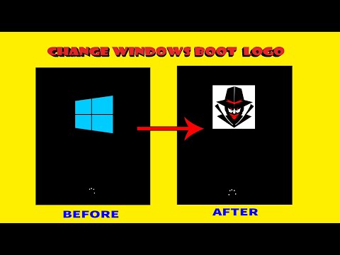 Change windows 10 boot logo | custom windows boot logo | Windows 10