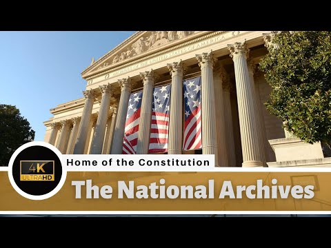 The National Archives Museum - See the Constitution & Declaration of Independence - Washington DC